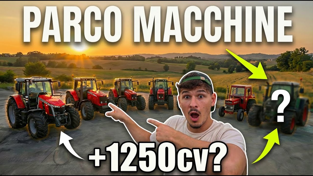 Vi mostro TUTTI i miei TRATTORI: Dal MF 8s 265 al Fendt 926! - YouTube