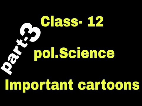 Class 12 pol science cartoon video part-,3 - YouTube