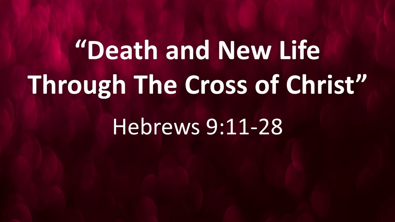 Death and New Life Through the Cross of Christ - YouTube