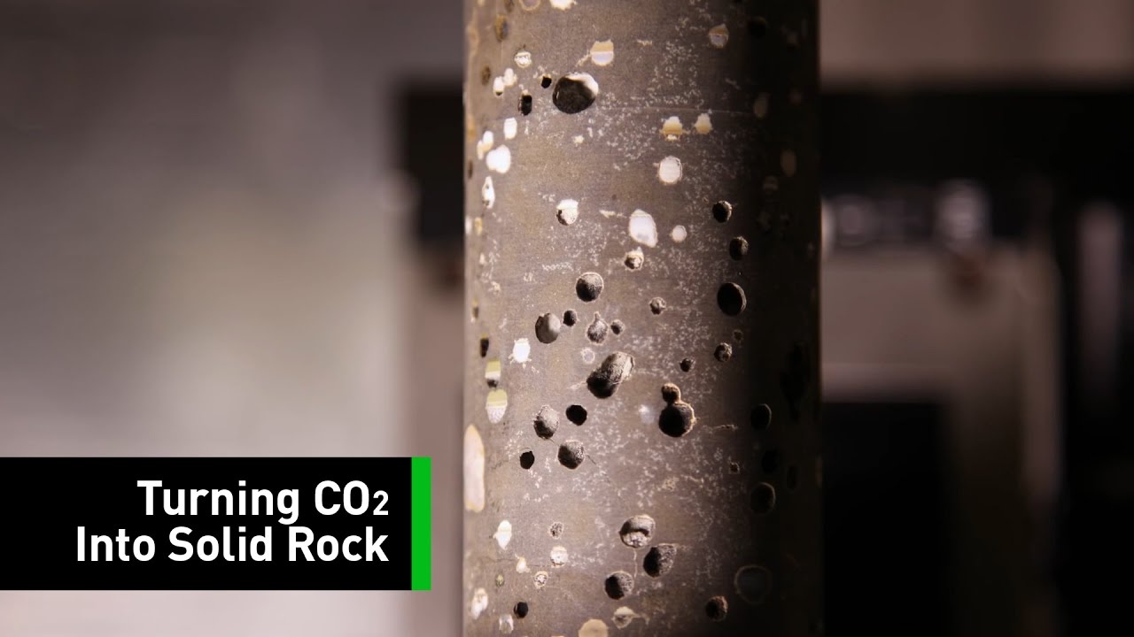 To Store Carbon Dioxide, Turn It Into Rock - YouTube