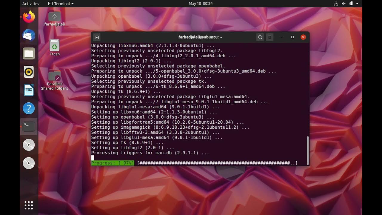 How to install XcrysDen on unbuntu - YouTube