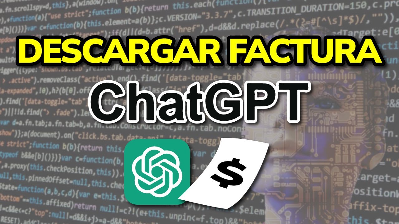 🧾 Cómo DESCARGAR FACTURA con CHAT-GPT en 2026 - YouTube