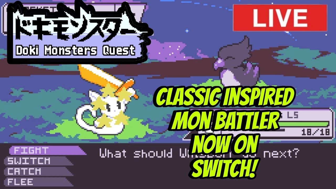 NEW Monster Tamer just $3 NOW on Switch!!! - Doki Monsters Quest ...