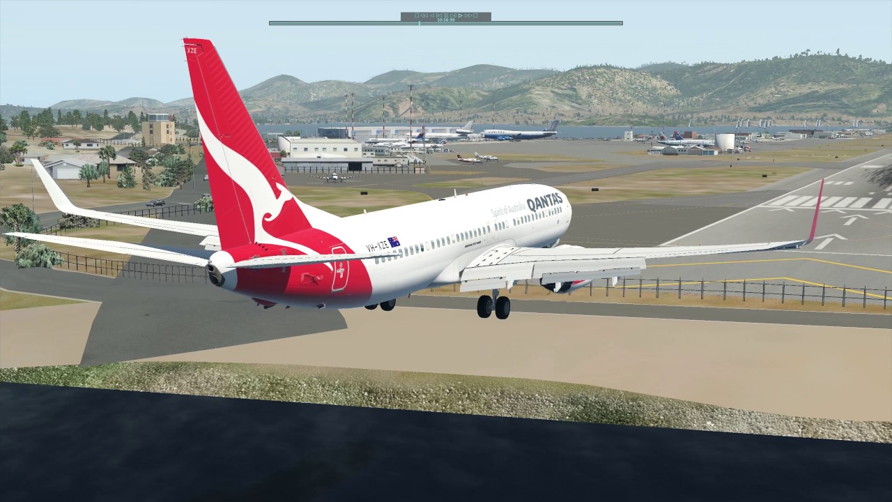 X-plane 11 - Landing Booeing 737-800 at TNCM Princess Juliana ...