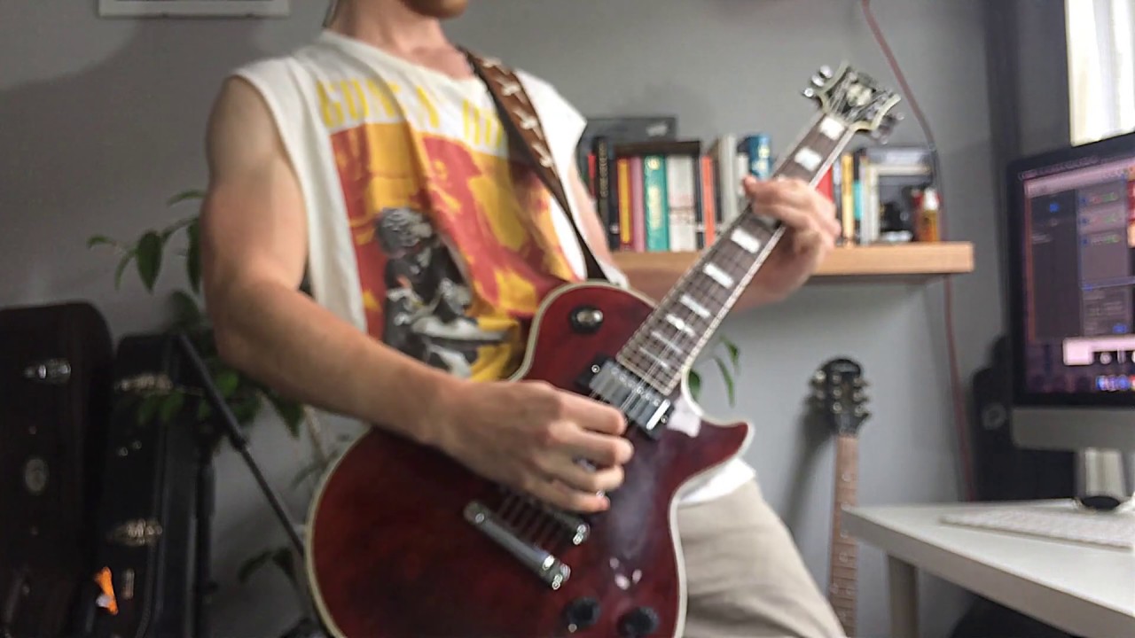 Sick Again '77 Style - Led Zeppelin Full Guitar Cover Improv Solo - YouTube