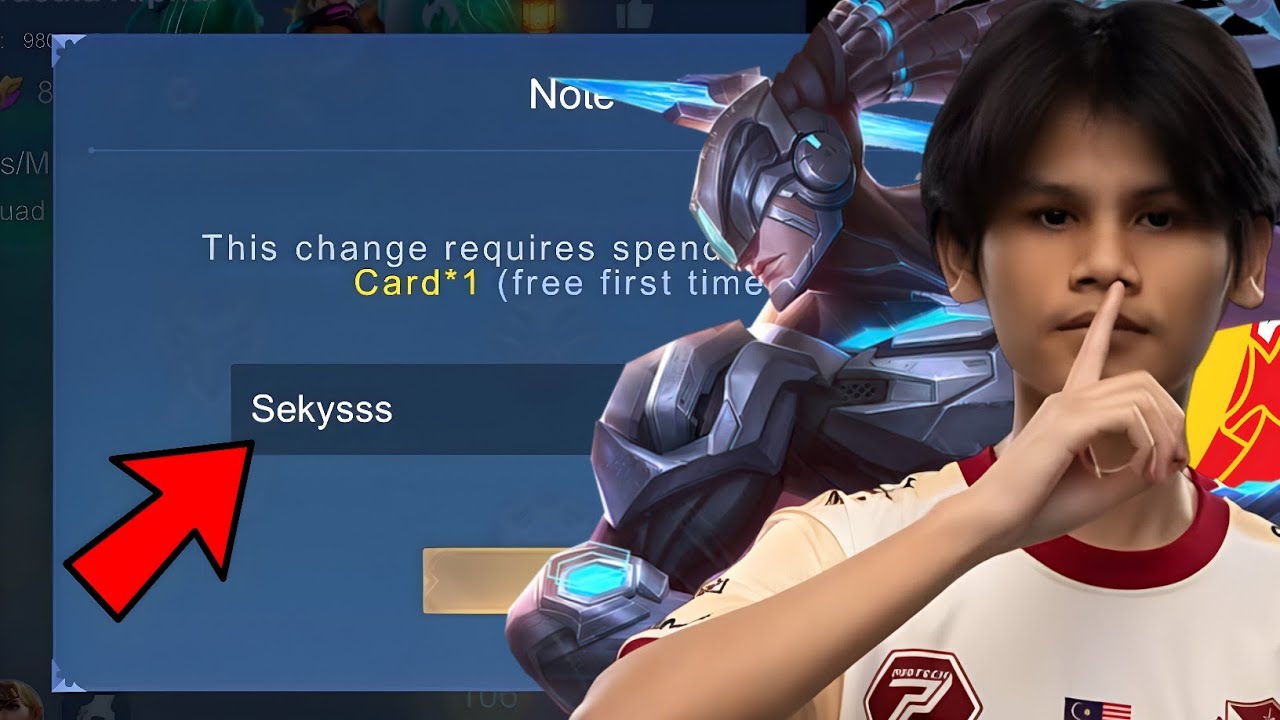 I CHANGED MY NAME INTO SEKYSSS AND USED ALPHA THIS WHAT HAPPENED ...