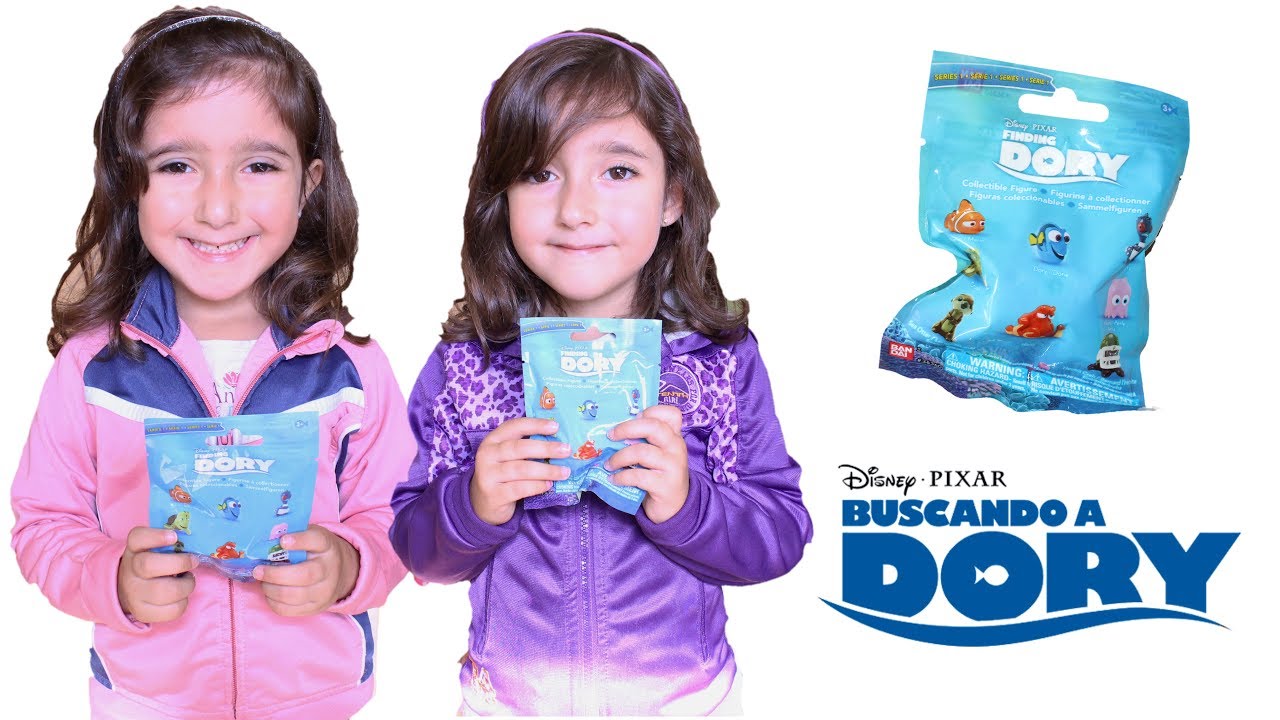 Bolsitas estilo huevos sorpresa de Buscando a Dory Mash'Ems - YouTube