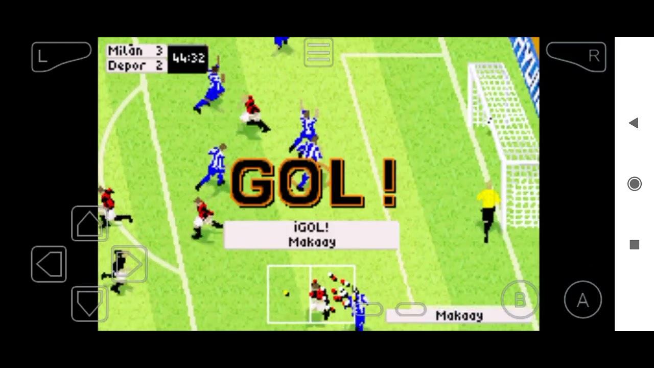 J2 CHAMPIONS FASE 2 (FIFA 2003 GBA) AC MILAN 4 - 5 DEPORTIVO - YouTube