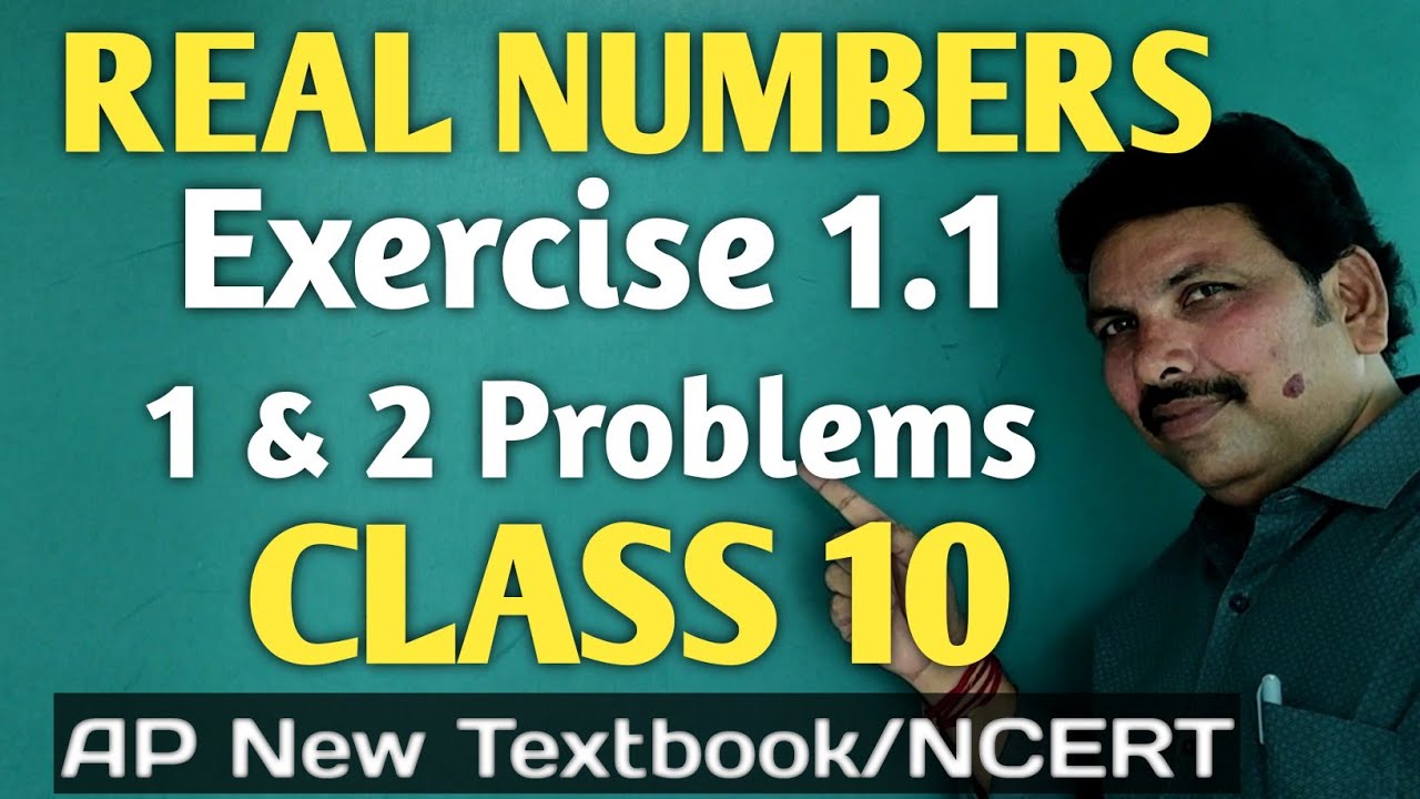 CLASS 10/REAL NUMBERS/EXERCISE 1.1/1,2 PROBLEMS/ AP NEW SYLLABUS ...