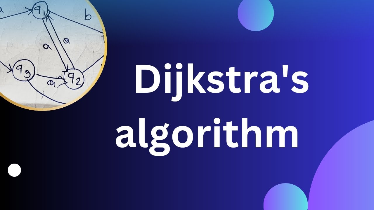 Dijkstras Algorithm Draw Dijkstras Algorithm Simplest Way To Draw Dijkstras Algorithm 9545