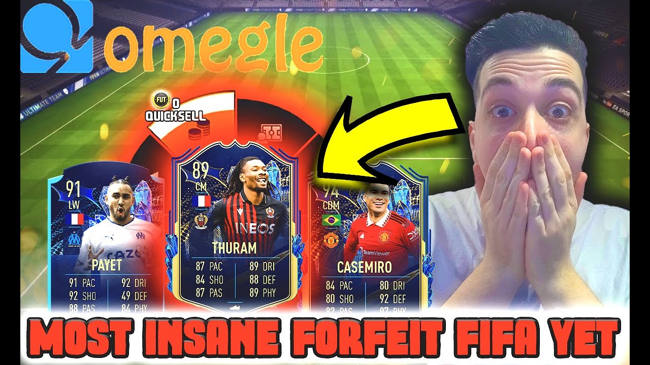 INSANE OMEGLE TEAM OF THE SEASON SEARCH AND DISCARD!!! FORFEIT FIFA EP ...