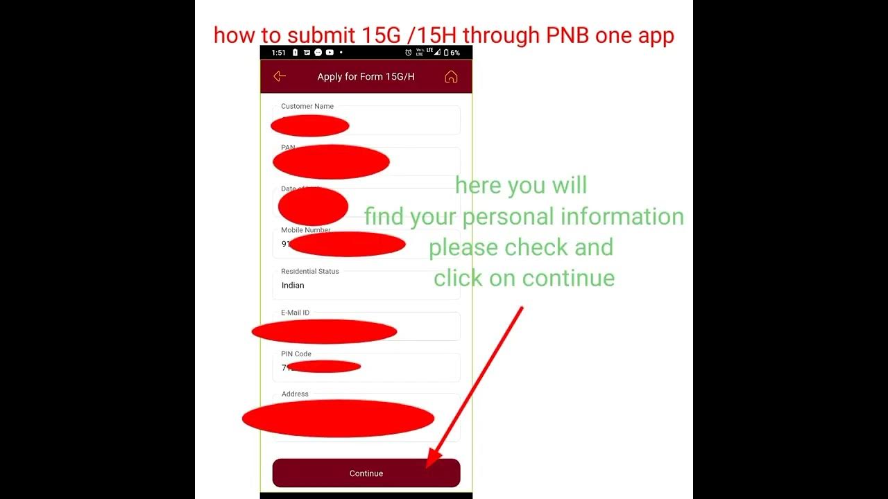 how to submit 15G/H through PNB one... - YouTube