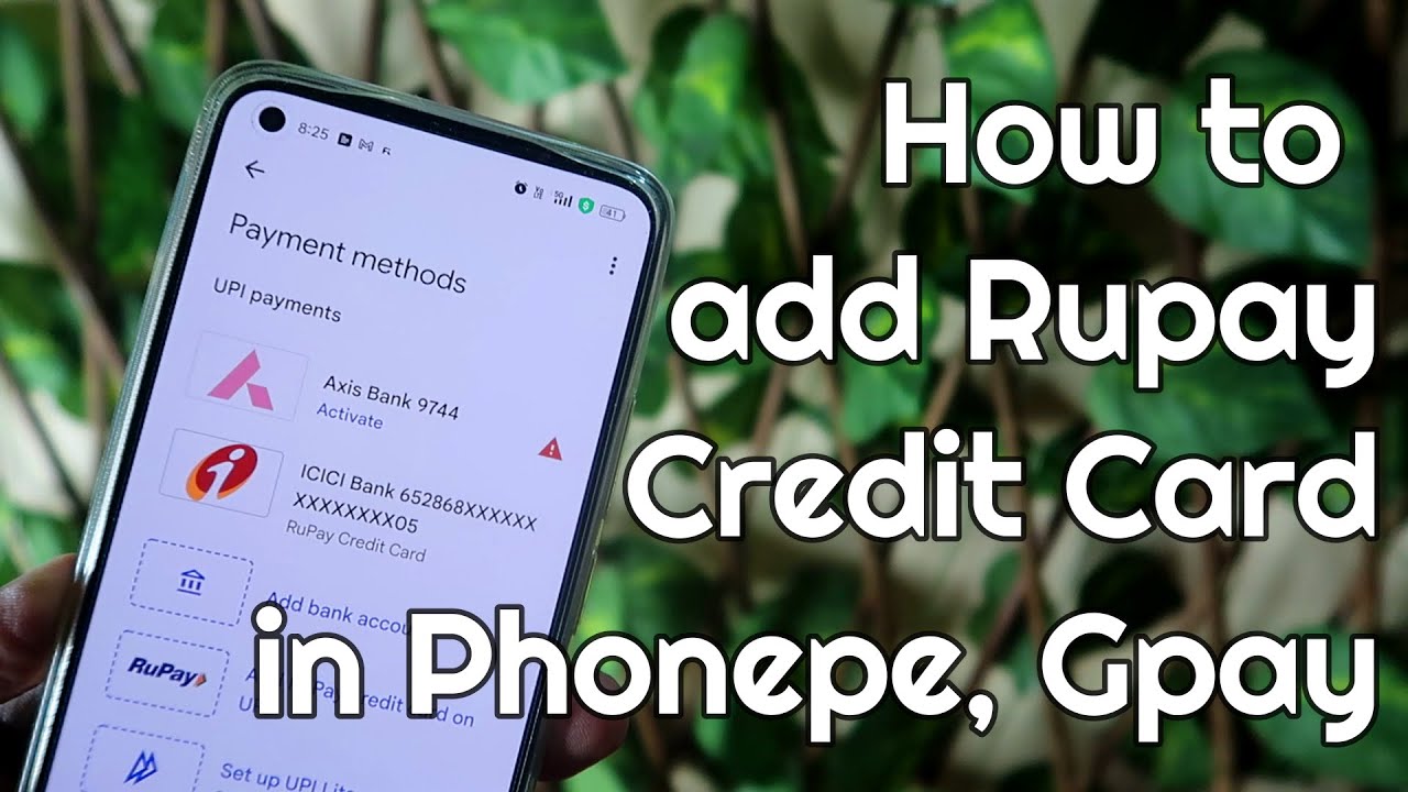 Rupay Credit Card UPI Payment How To Add Rupay Credit Card To Phonepe Google Pay YouTube rupay-credit-card-upi-payment-how-to-add-rupay-credit-card-to-phonepe-google-pay-youtube
