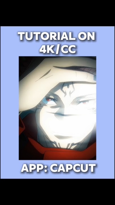 how to create high quality CC like this #capcut #capcuttutorial #amv #cc #tutorial #shorts - YouTube