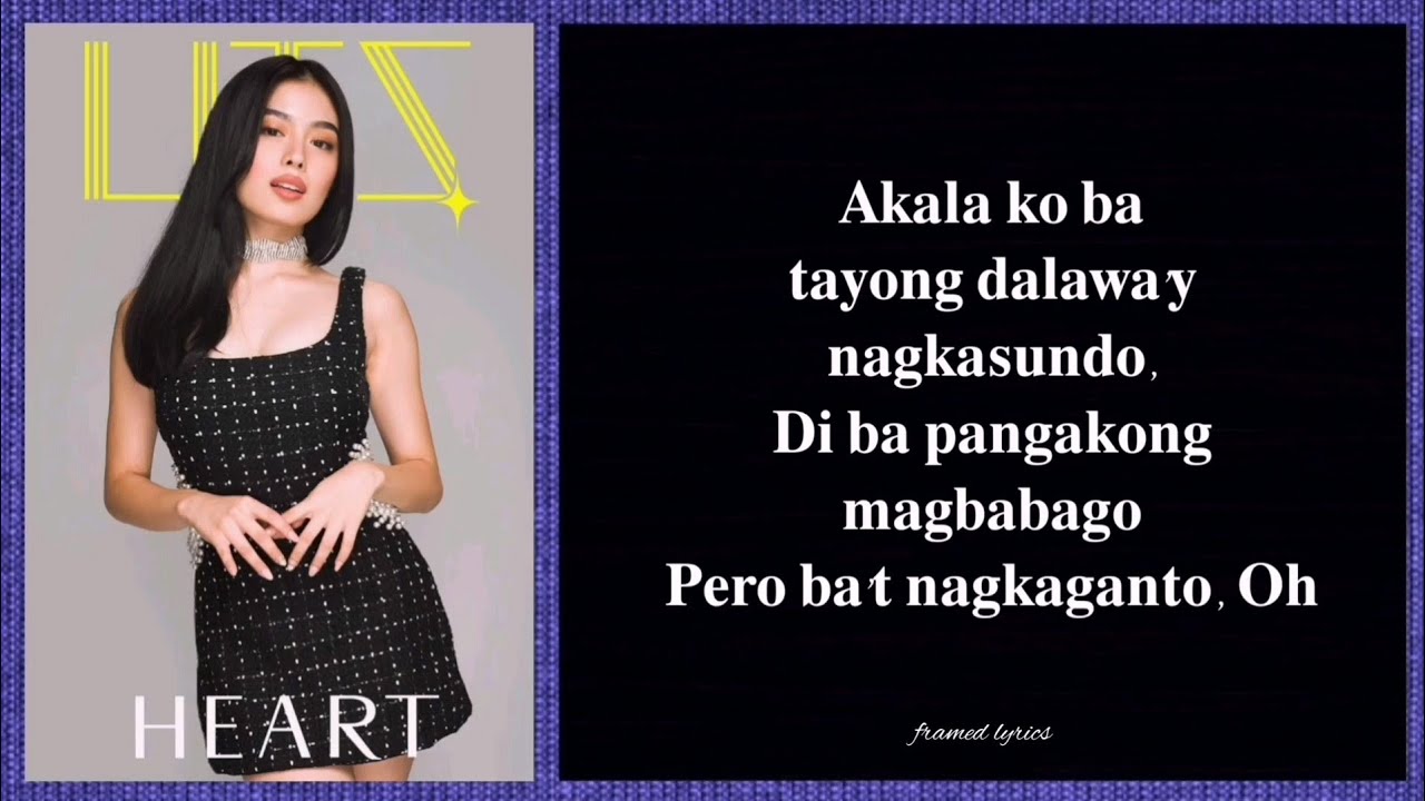 LITZ - Natataranta Lyrics (Framed) - YouTube