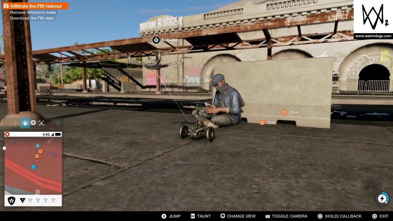 WATCH DOGS 2-Main operation-W4tched-Infiltrate the FBI Hideout ...