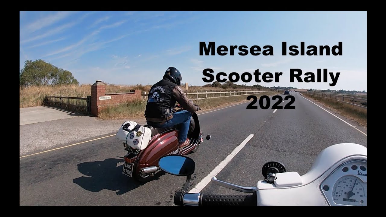 Mersea Island Scooter Rally 2022 - YouTube
