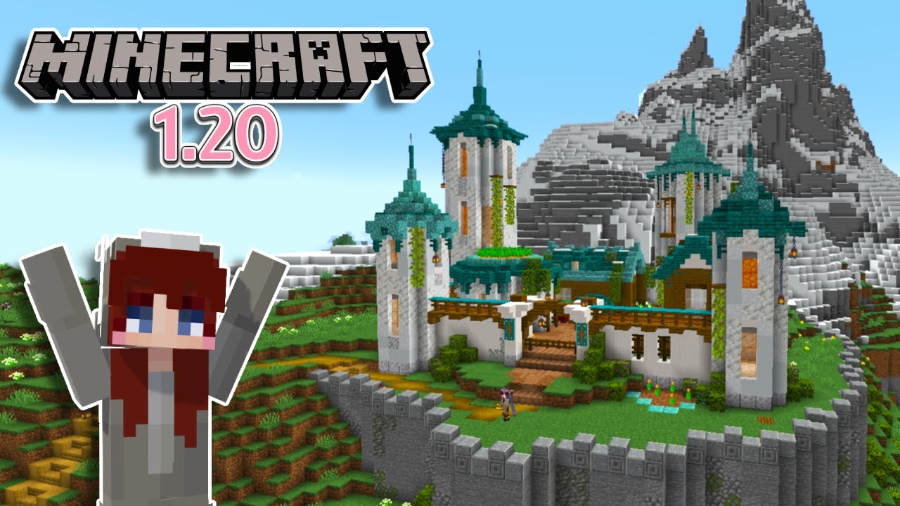 I Built a CASTLE in Hardcore Minecraft | 1.20 - YouTube