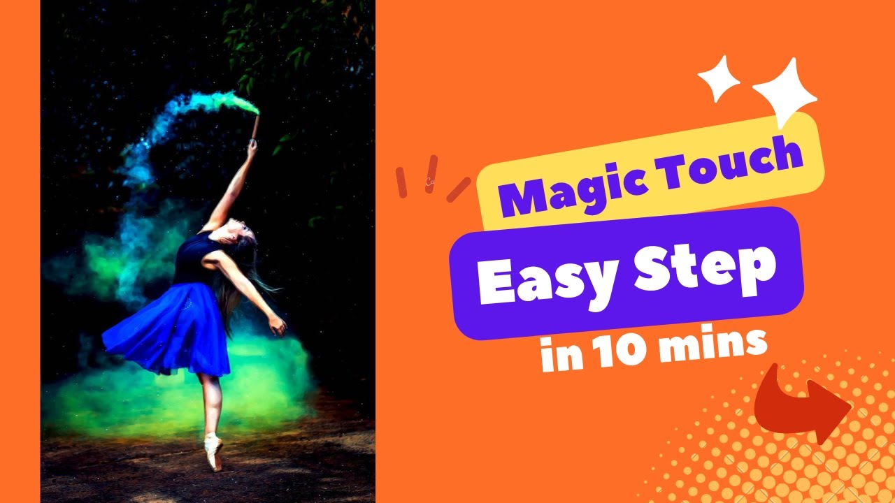 Magic Touch Song Easy step😍😍😍 - YouTube