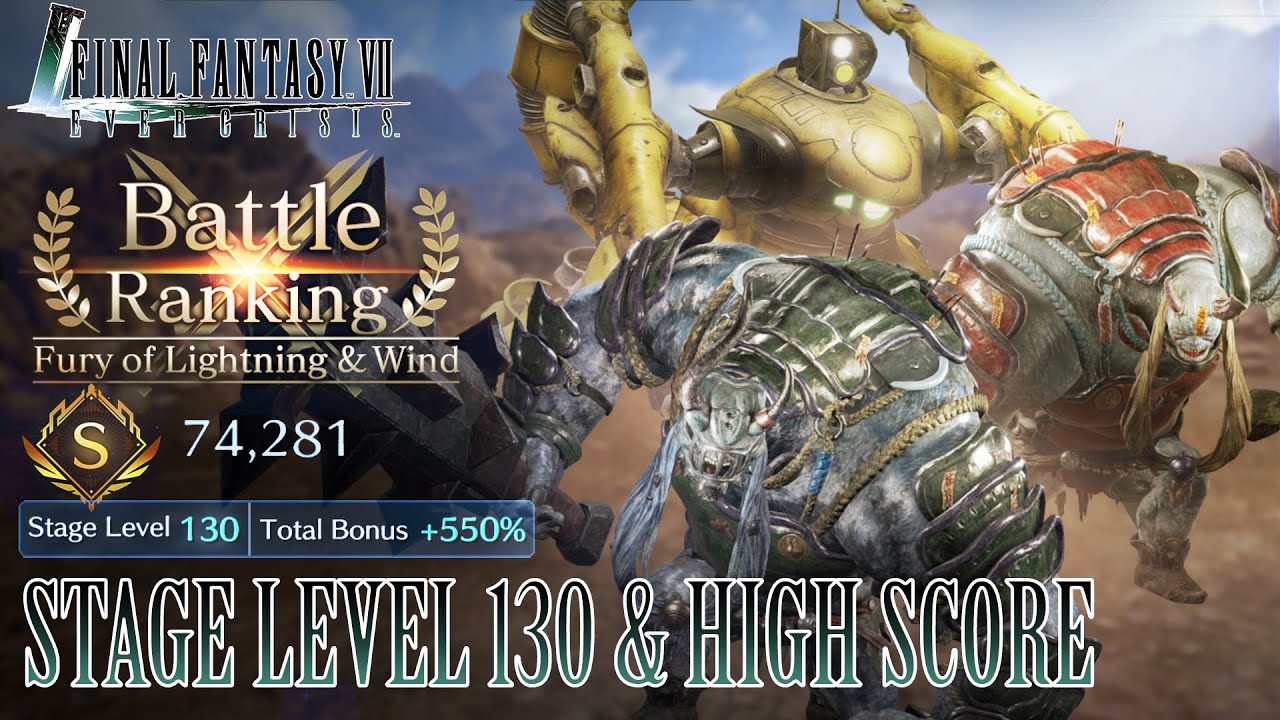 Battle Ranking: Stage Level 130 and battle for high score guide ...