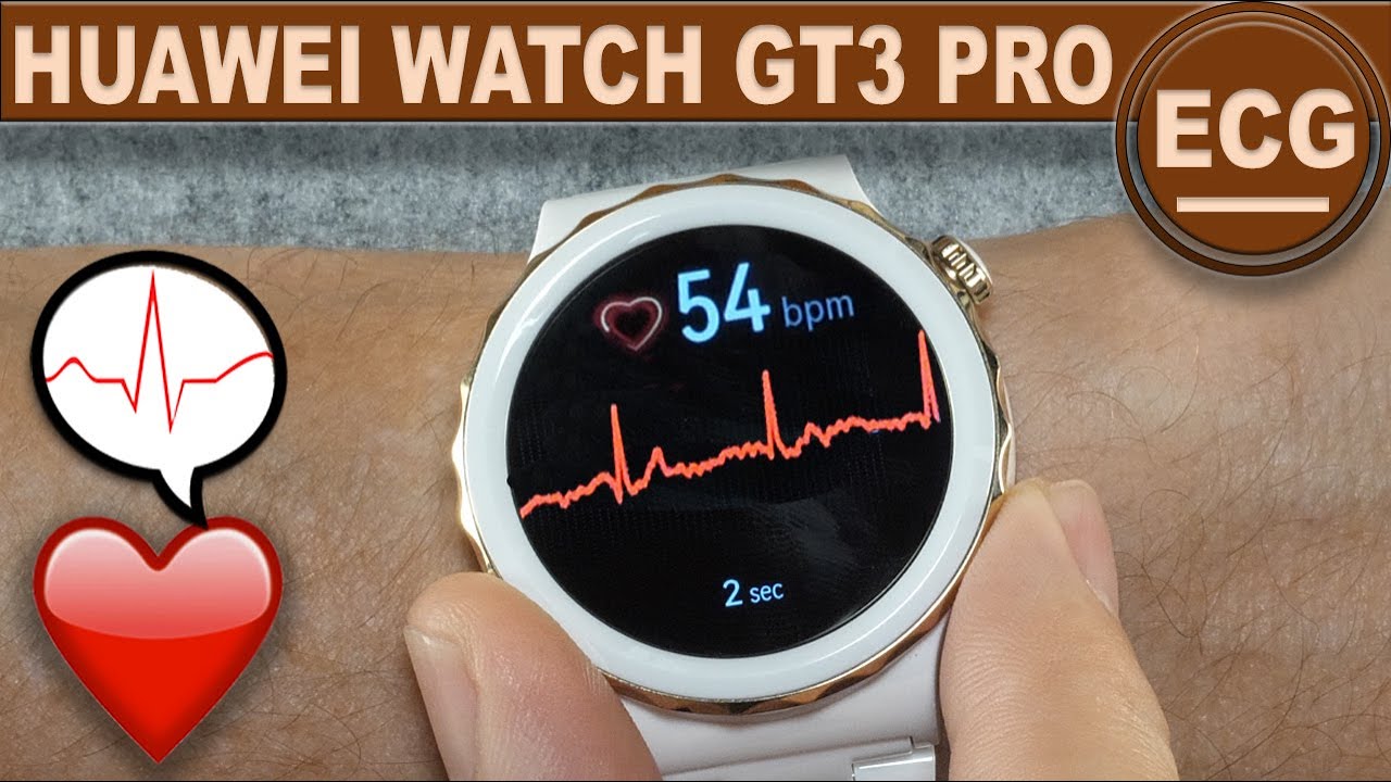 Huawei Watch GT 3 Pro ECG Function YouTube Huawei Watch GT 3 Pro ECG Function YouTube