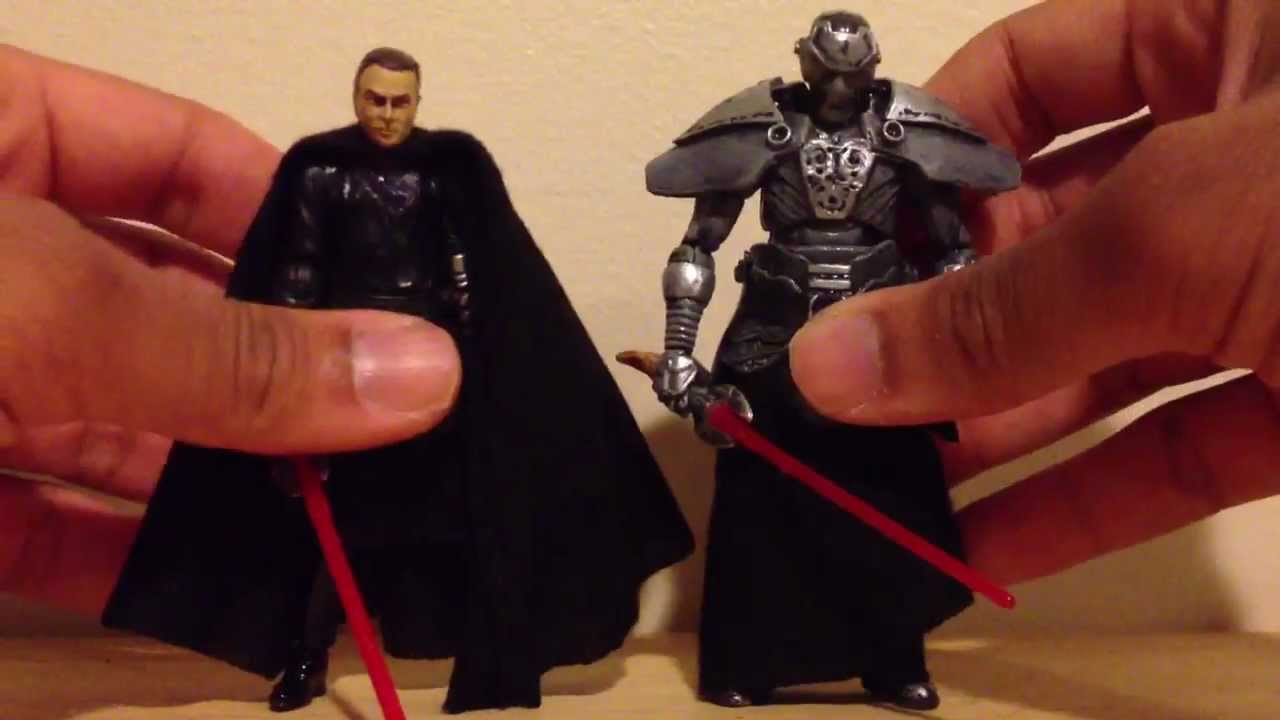 Darth Baras Custom Figure Review - YouTube
