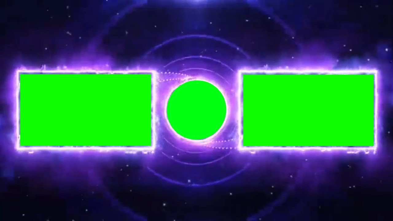 Neon Intro Green Screen - YouTube