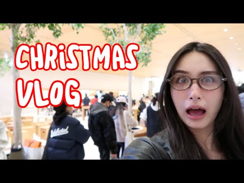 Christmas vlog part 1 (gift ideas, shopping, wrapping pressies, getting ...