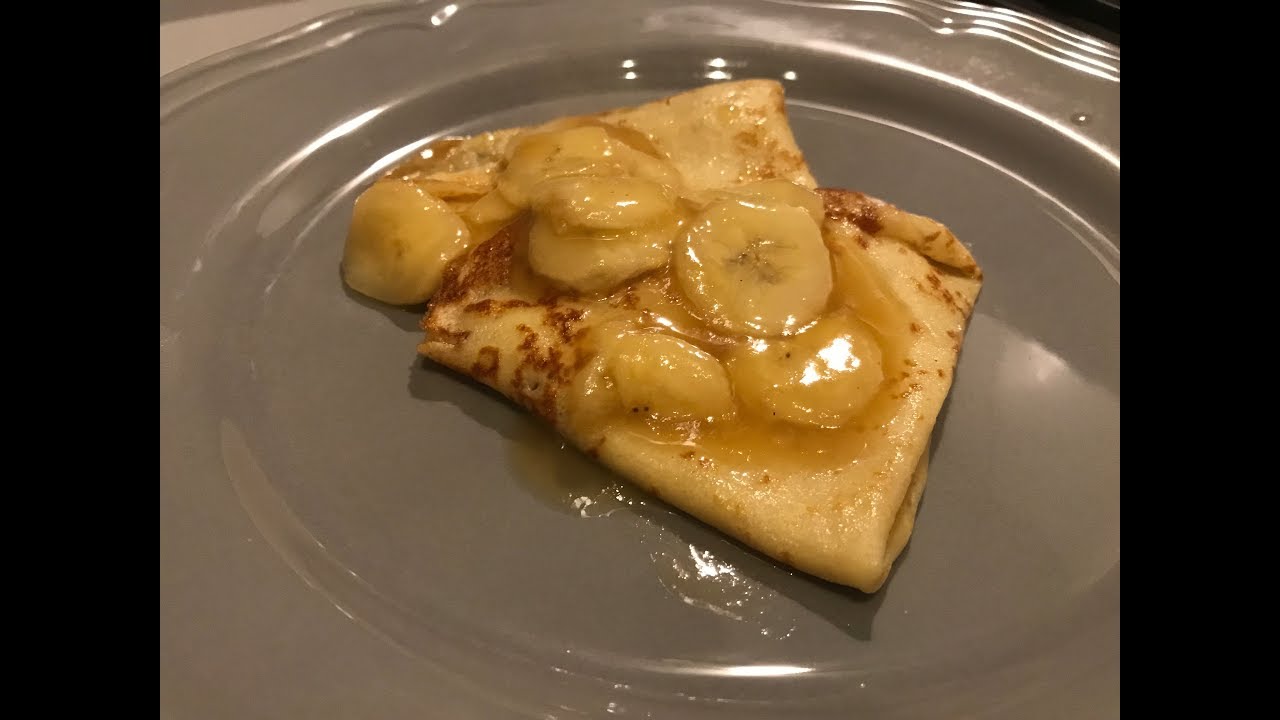 crepes flambe' - YouTube