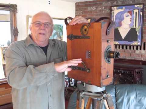 Moy and Bastie #154 Wood Hand Cranked Camera - YouTube