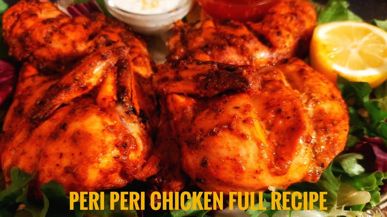 Peri Peri Chicken Recipe | Peri Sauce Recipe |How To Make PeriPeri ...