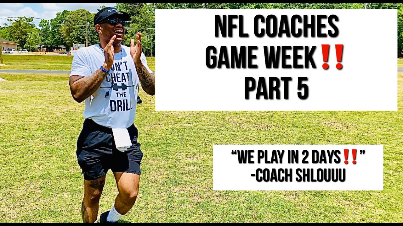 NFL COACHES DURING GAME WEEK!! (Week 1) - YouTube