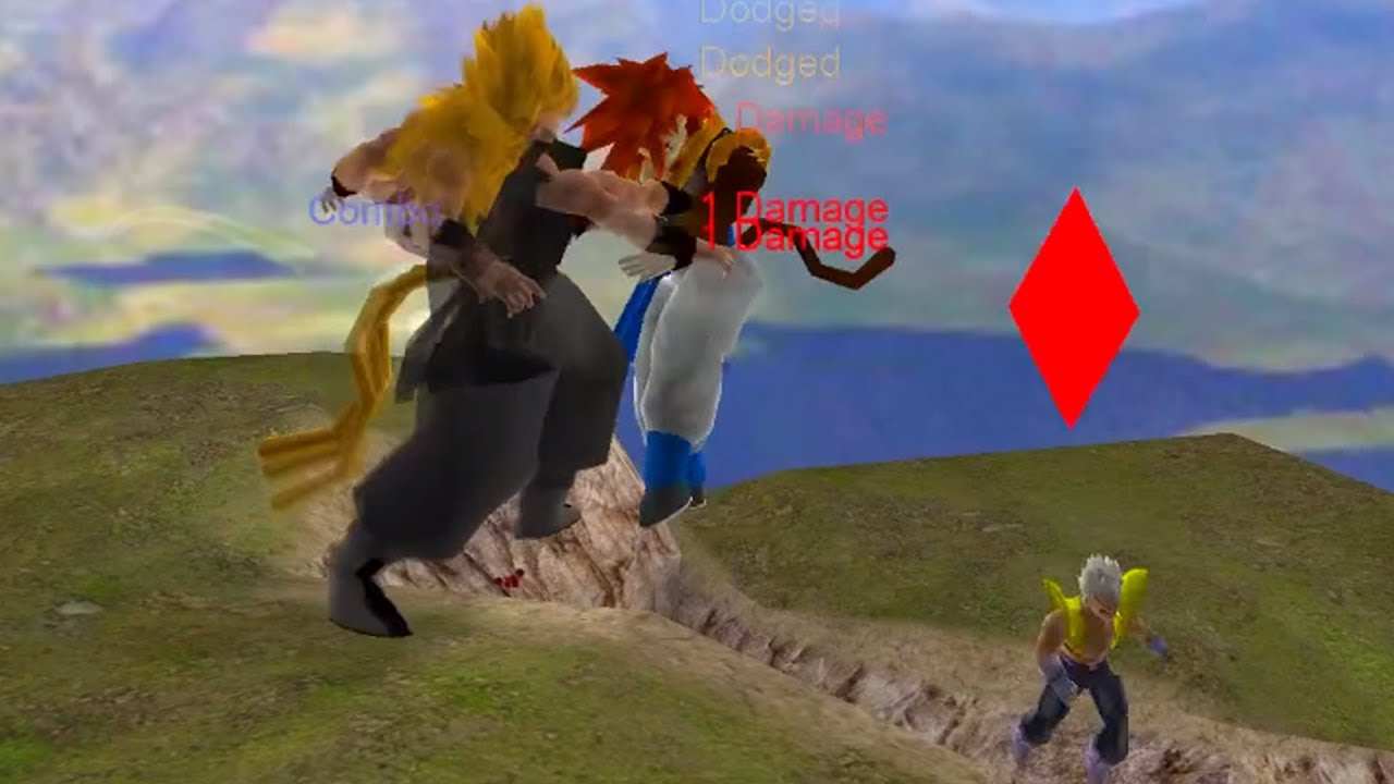 SSJ Govetto Mod DBAF Server ESF #3 | x4 basic melee - YouTube