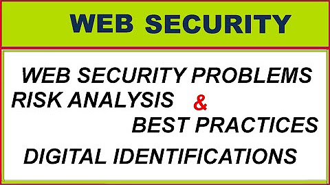 WEB AND DATABASE SECURITY - YouTube