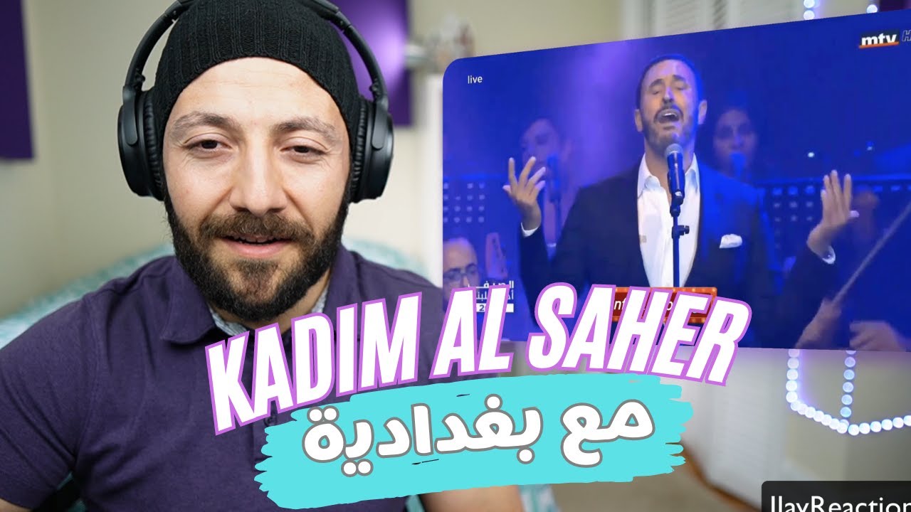🇨🇦 CANADA REACTS TO Kadim Al Sahir كاظم الساهر مع بيروتية (مع بغدادية ...