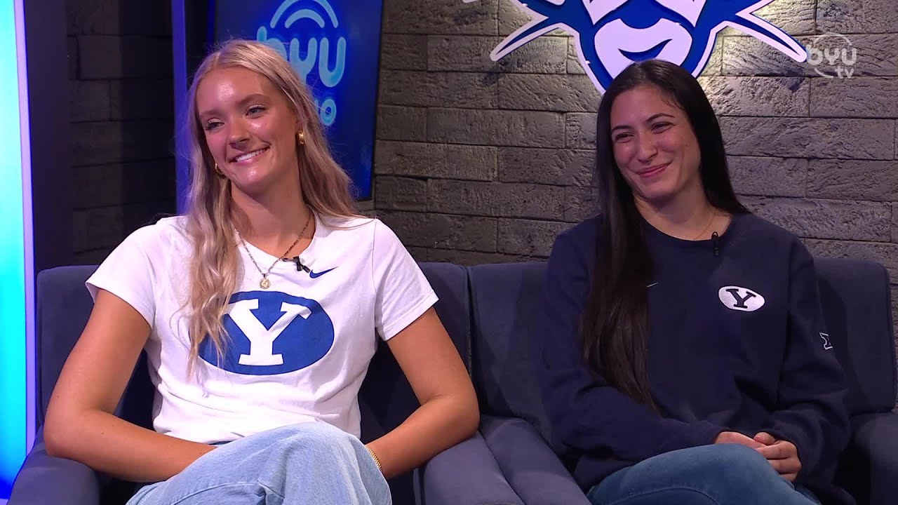 Kate Prior and Aria McComber on BYUSN 9.20.23 - YouTube
