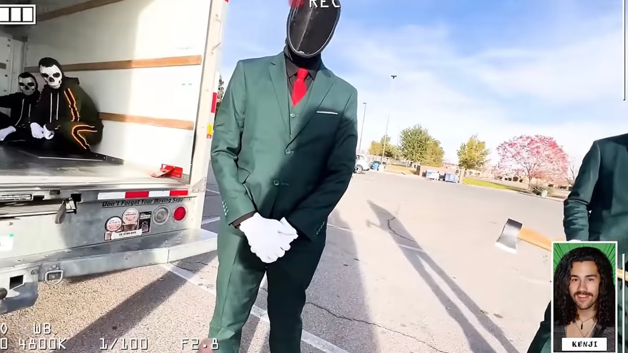 Capturing the new recruit the masked men in the car are allies and ...