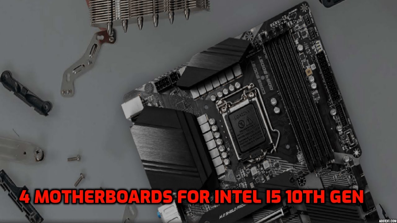 4 Best Motherboards for Intel i5 10th gen in 2021 - YouTube