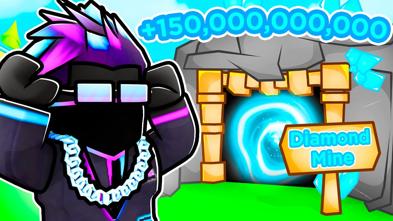 I Spent 24 Hours In the DIAMOND MINE...(Pet Simulator X) - YouTube