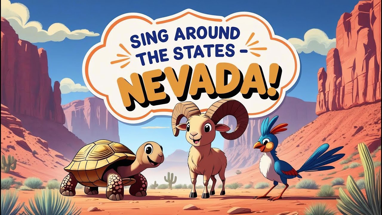 Nevada Animal Song for Kids | Sing Around the States | Desert Friends ...