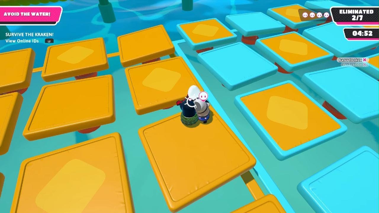 Fall Guys: Kraken Slam 16 Second Run - YouTube