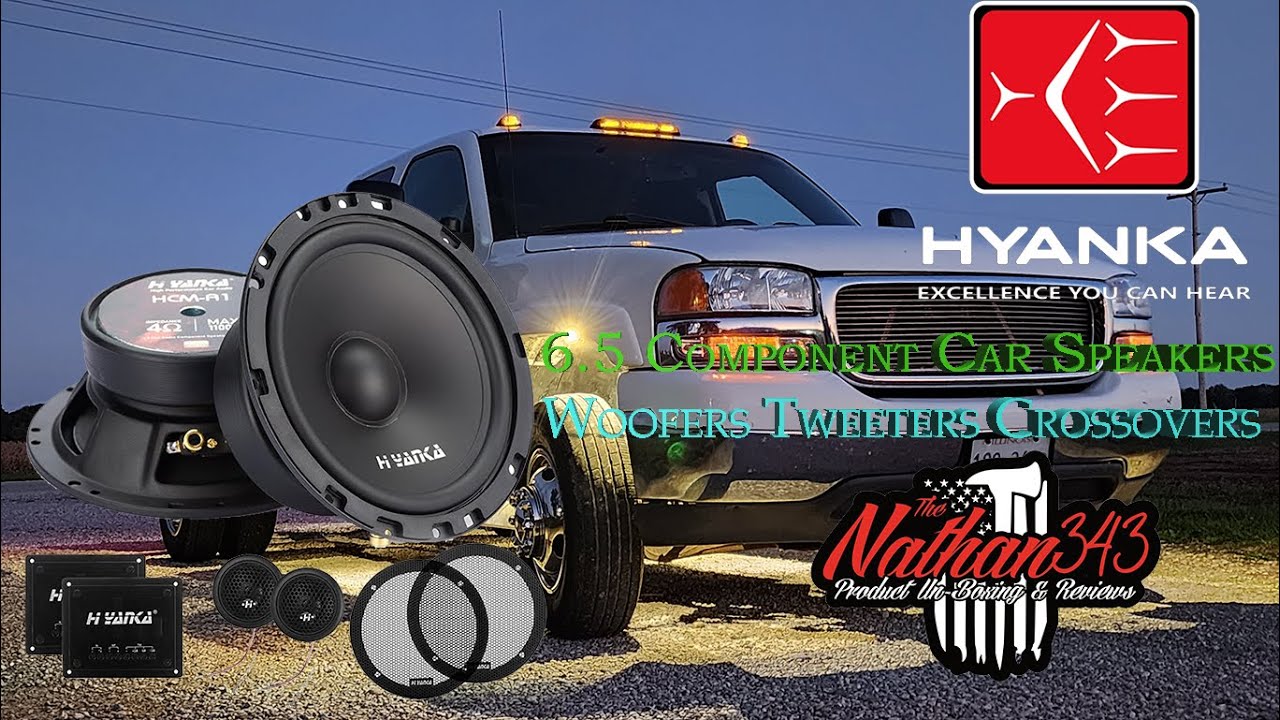 H YANKA 4 Ohms 6 5 Component Car Speakers - YouTube
