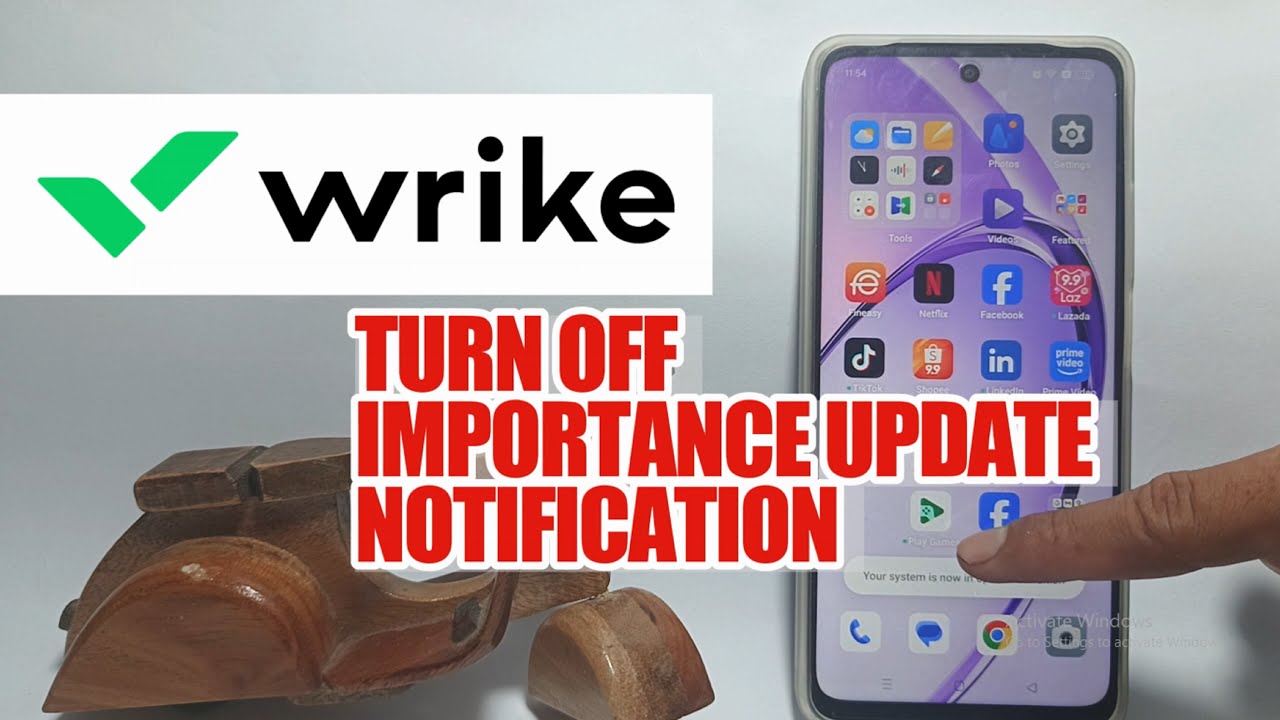 How To Turn Off Importance Update Notification On Wrike App - YouTube