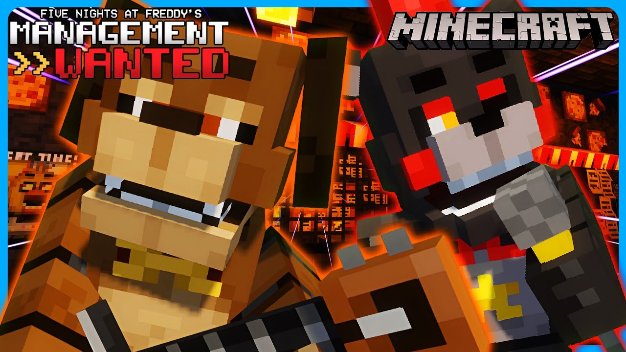 Minecraft FNAF | Management Wanted Survival | The Backstage Buddies ...