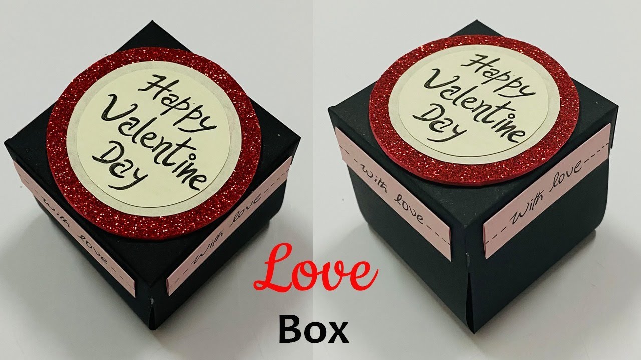 Love Box Card | Valentines Day Love Box Idea | Greeting Cards Latest ...