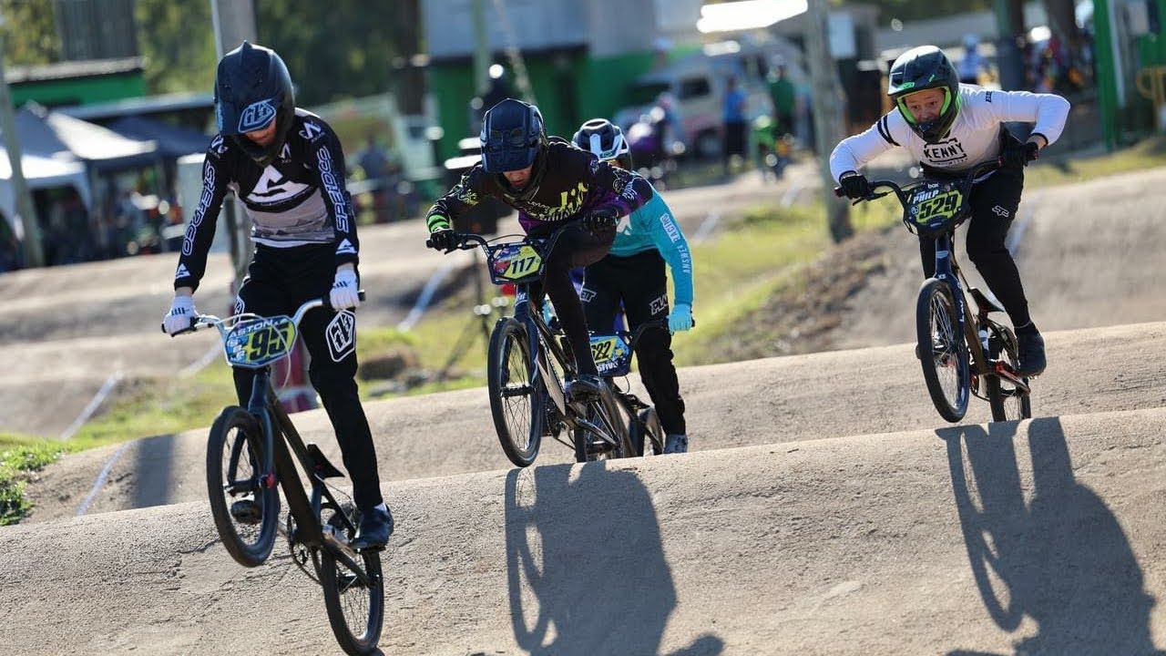Bmx Training from this Afternoon at Maryborough BMX Track! - YouTube