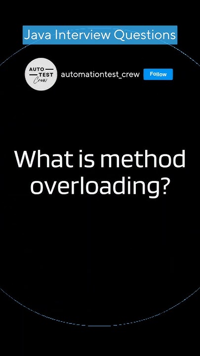 Java Interview series.. #java - YouTube