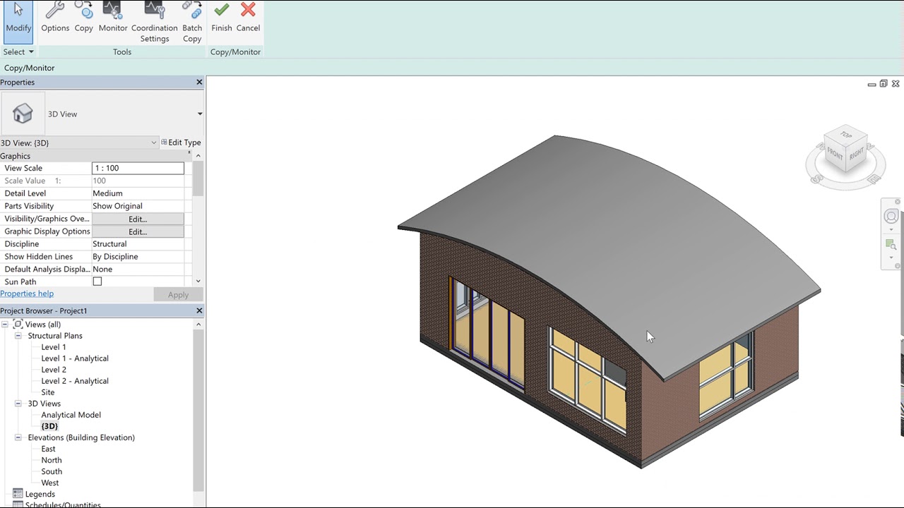 Revit Structure Tutorial Video 3 Copy Monitor YouTube revit-structure-tutorial-video-3-copy-monitor-youtube