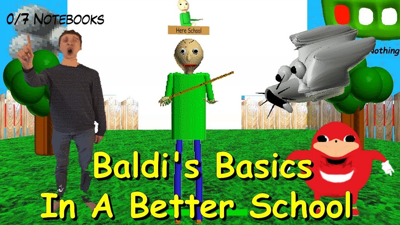 Baldi's Basics In A Better School v1.1 - Baldi's basics 1.3.2 ...