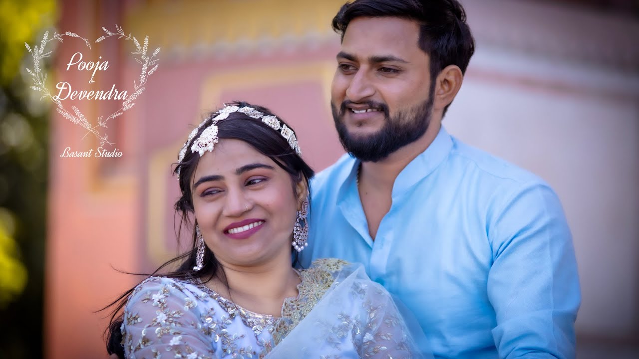 BEST 4K PRE-WEDDING || POOJA x DEVENDRA || BASANT STUDIO || 2023 - YouTube
